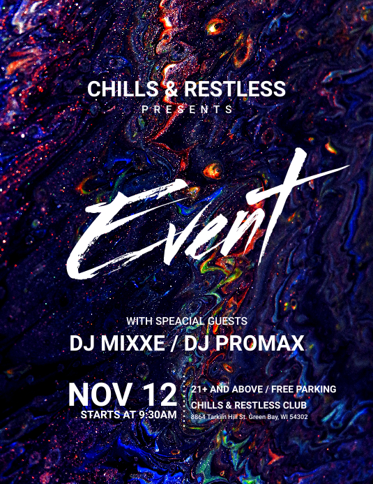 Event/Party Flyer | PosterMyWall