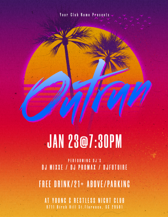 Event/Party Flyer Template | PosterMyWall