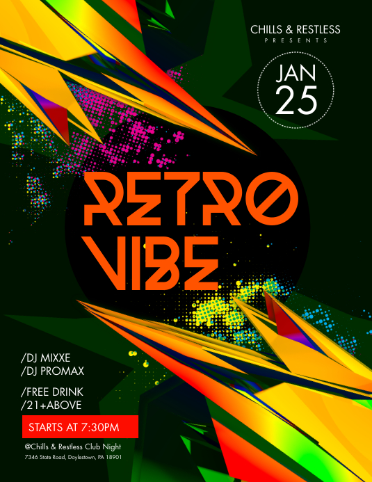 Event/Party Flyer Template | PosterMyWall