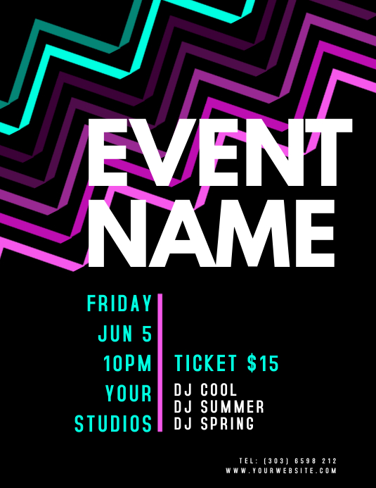 Event Party Flyer Template | PosterMyWall