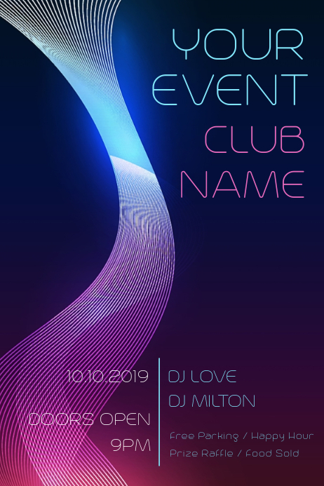 Event Party Flyer Template | PosterMyWall