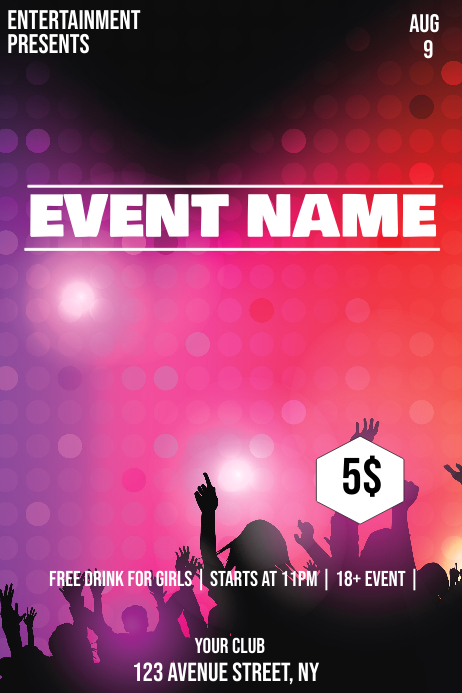 Event party flyer template | PosterMyWall