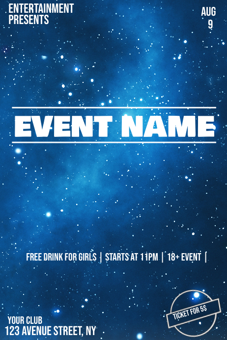 Event party flyer template | PosterMyWall