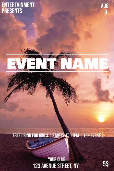 Event party flyer template | PosterMyWall
