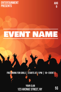 Event party flyer template | PosterMyWall