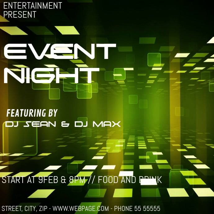 Event party flyer template | PosterMyWall