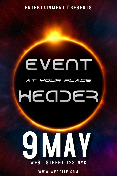 EVENT POSTER/AD/FLYER Template | PosterMyWall