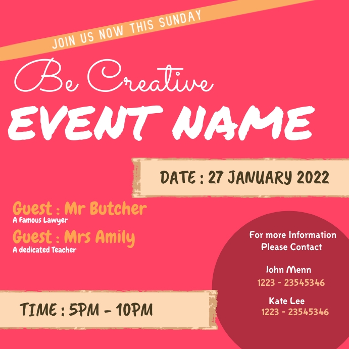 Event Poster Template | PosterMyWall