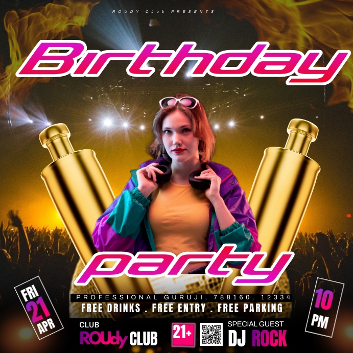 Event poster design Template | PosterMyWall