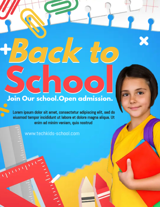 Event Poster School Ads Template | PosterMyWall