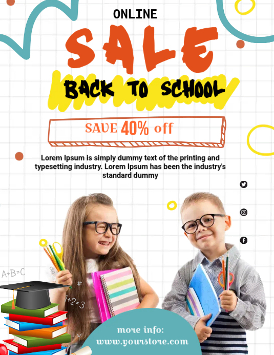 Event Poster School Flyer Template | PosterMyWall