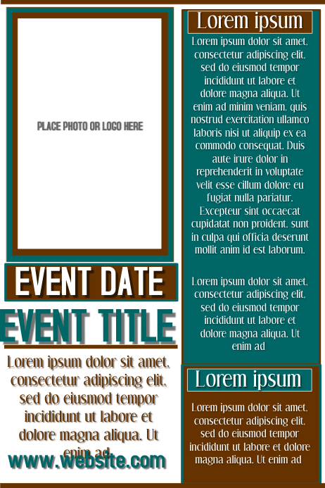 Event Template | PosterMyWall