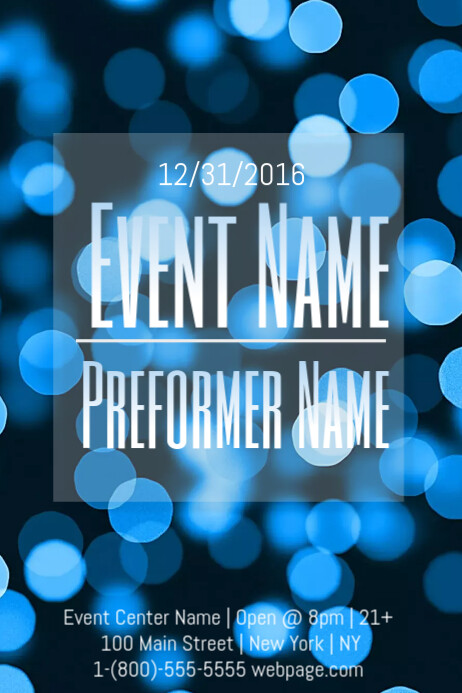 Event Template | PosterMyWall