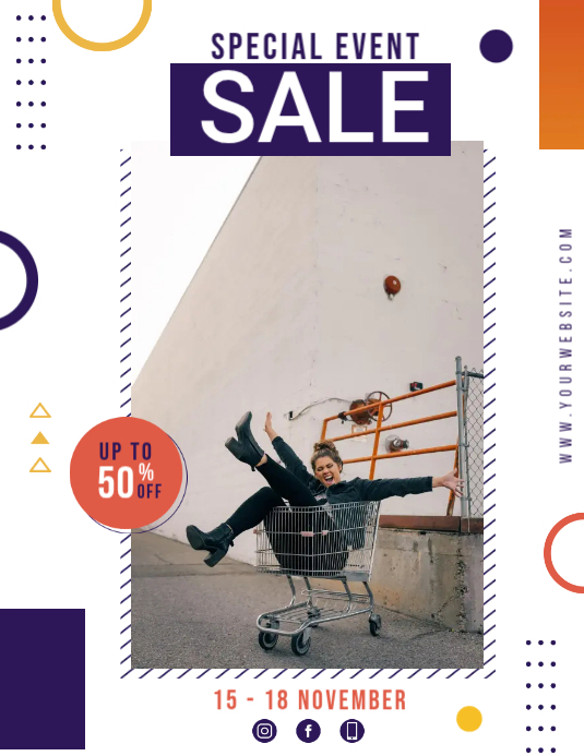 Event Poster Webinar Sale Template | PosterMyWall