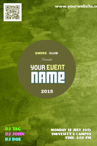 Event poster - Light background Template | PosterMyWall