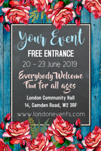 Event Rustic Poster Template | PosterMyWall