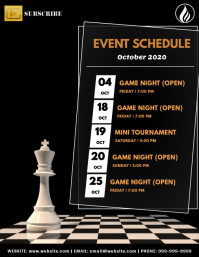 Chess Flyer Template | PosterMyWall