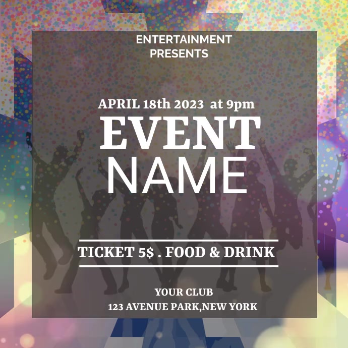 Event template | PosterMyWall