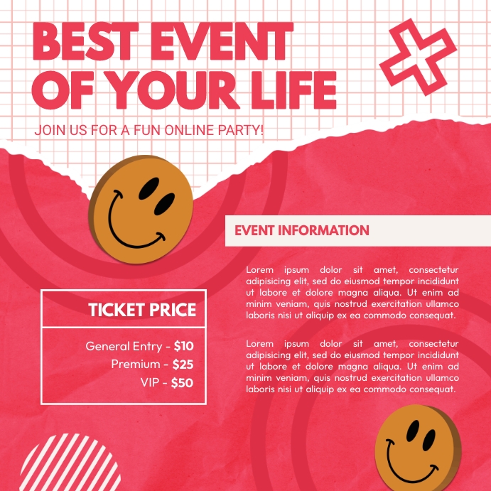 Copy of Event Template | PosterMyWall