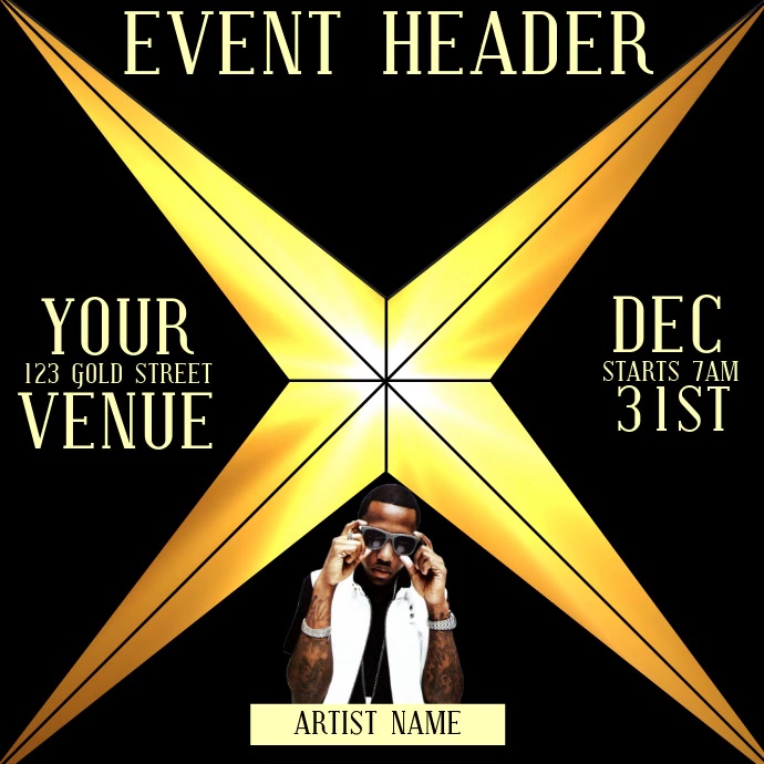 Copy of EVENT TEMPLATE DIGITAL | PosterMyWall