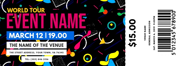 Copy of Event Ticket | PosterMyWall