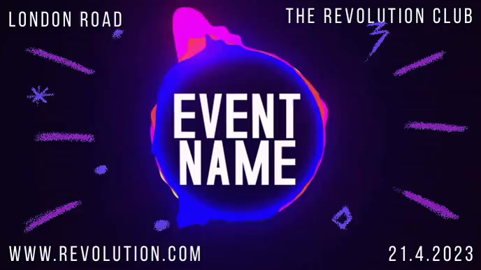 Event Video Ad Template | PosterMyWall