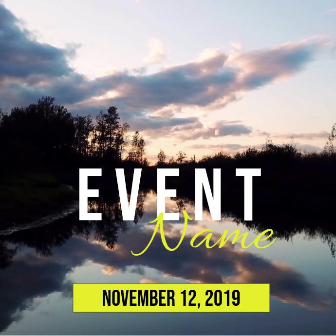 Event Video Flyer Template | PosterMyWall