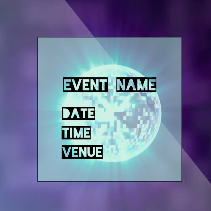 Event video template | PosterMyWall