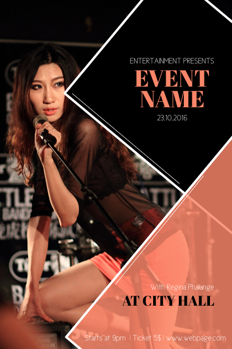 Event Flyer Template with Photo | PosterMyWall