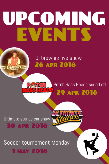 events Template | PosterMyWall