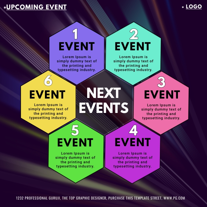 events activity Template | PosterMyWall