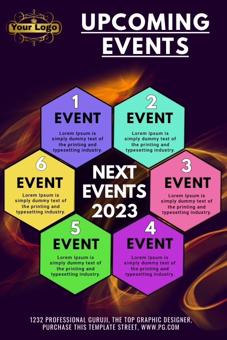 Copy of events activity | PosterMyWall