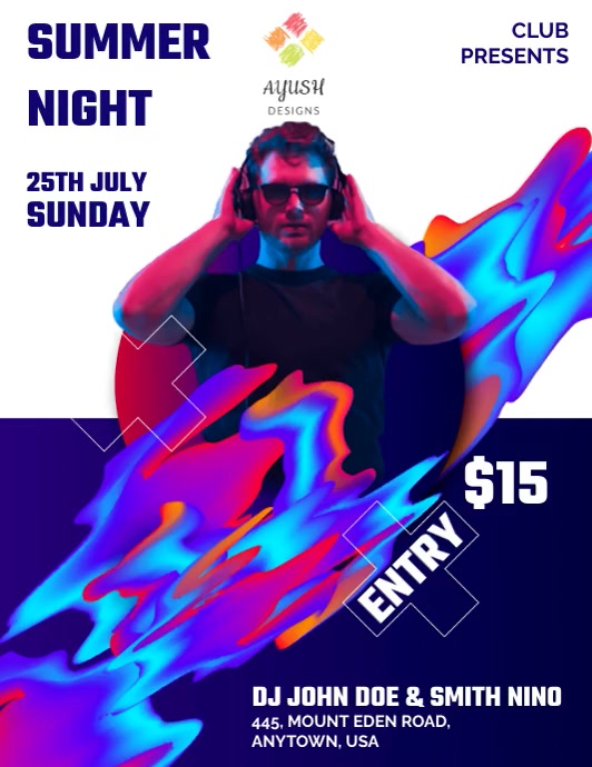 Events flyer template | PosterMyWall