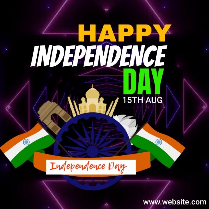 Events/independence day wishes/ Template | PosterMyWall