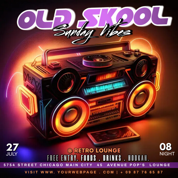 events posters Template | PosterMyWall