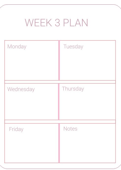 Events Schedule Todo List Template | PosterMyWall