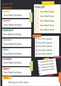 Events Schedule Todo List Template | PosterMyWall