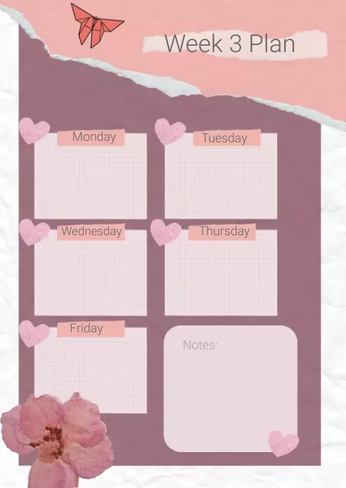 Events Schedule Todo List Template | PosterMyWall
