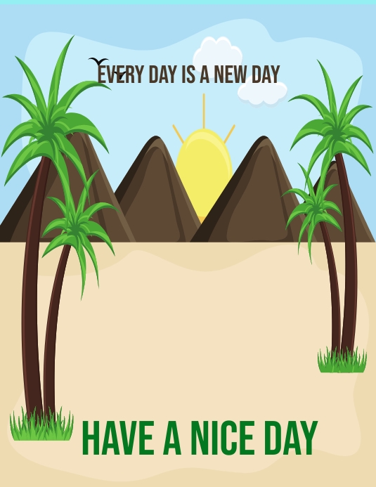 Copy of every day is a new day | PosterMyWall
