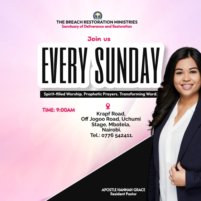 Plantilla de every sunday | PosterMyWall