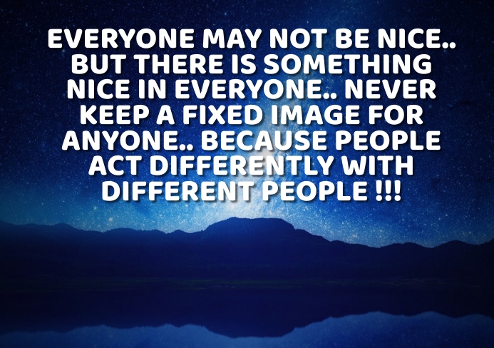 EVERYONE AND PEOPLE QUOTE TEMPLATE | PosterMyWall