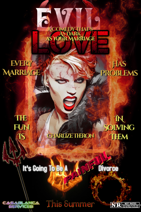 Evil Love Template | PosterMyWall