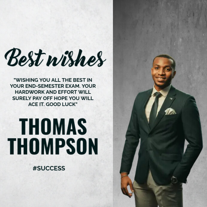 EXAM CARD Template | PosterMyWall