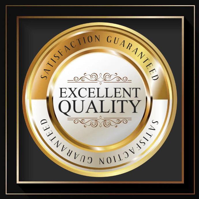 Excellent Quality Logo Template | PosterMyWall