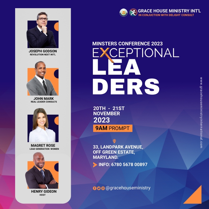 Exceptional leader Template | PosterMyWall