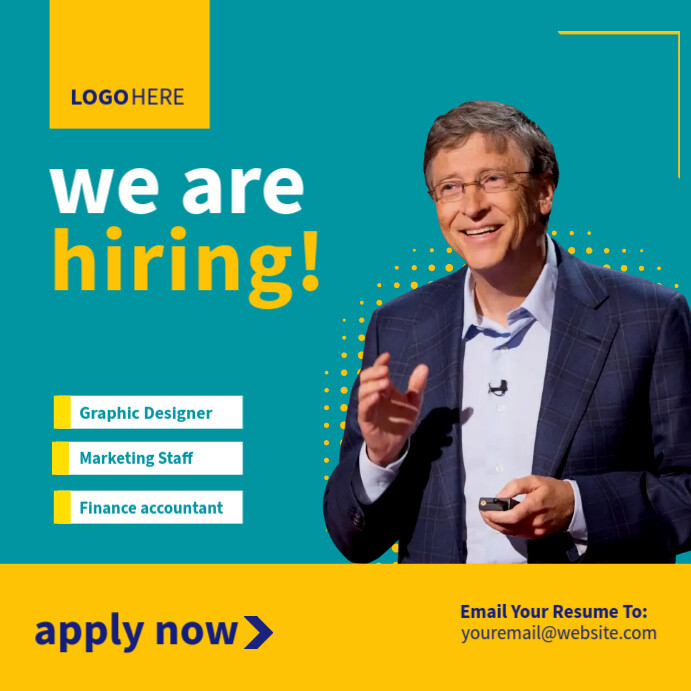 Copy of Exciting Job Opportunities Available! | PosterMyWall