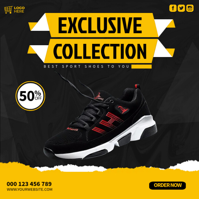 Exclusive Collection Template | PosterMyWall