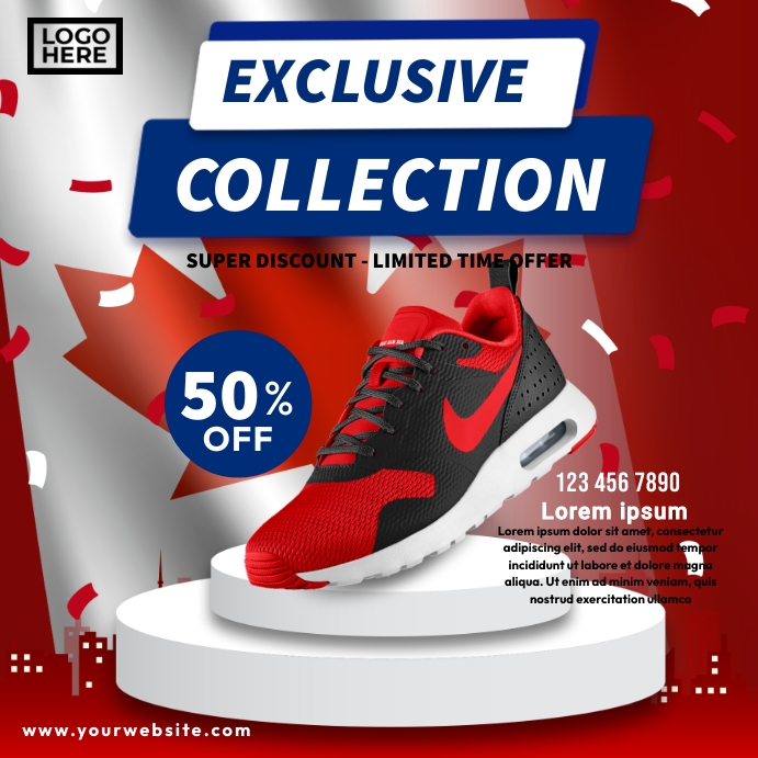 Exclusive Collection Template | PosterMyWall