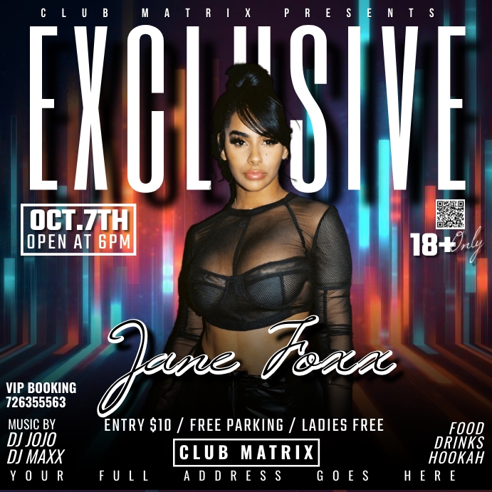 Copy of EXCLUSIVE SATURDAY | PosterMyWall