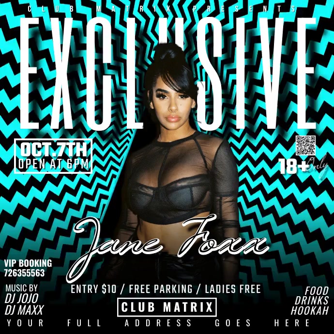 Copy of EXCLUSIVE SATURDAY | PosterMyWall